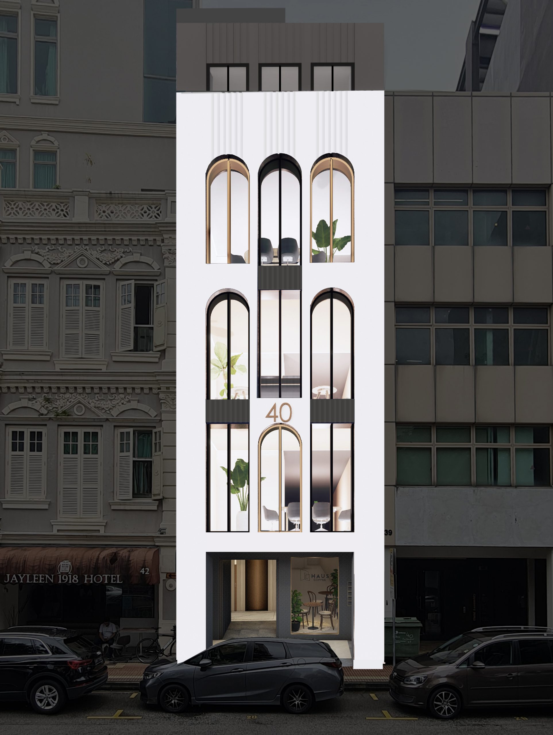 Modern Deco - Office Shophouse Building at Upper Circular Road ...